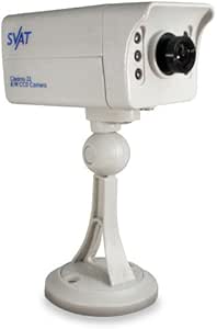 Amazon.com : SVAT CV33 Black & White CCD Indoor Camera w/6 IR LEDs ...