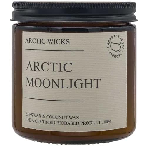 Amazon.com: Arctic Moonlight - Floral Scented Candle | Arctic Wicks ...
