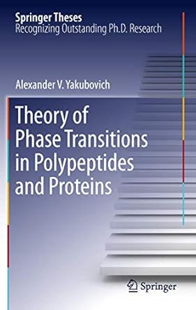 Theory of Phase Transitions in Polypeptides and Proteins : Buy Online ...