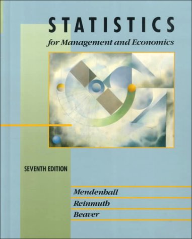 Amazon.com: Statistics for Management and Economics: 9780534932992 ...