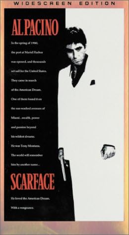Amazon.com: Scarface (Widescreen Edition) [VHS] : Pacino, Pfeiffer ...