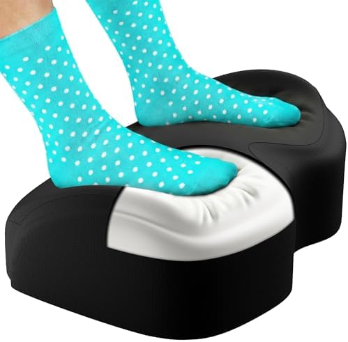 Amazon.com: Everlasting Comfort Foot Rest for Under Desk at Work ...