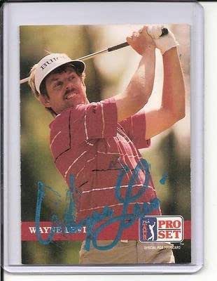92 Pro Set Wayne Levi Signed Card - Certified - Signed Index Cards at ...