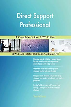Amazon.com: Direct Support Professional A Complete Guide - 2020 Edition ...