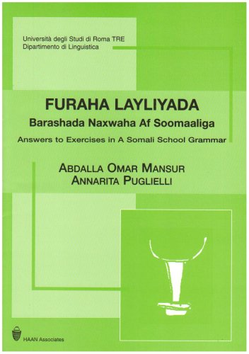 Amazon.com: Barashada Naxwaha Af Soomaaliga: A Somali School Grammar: 9781874209539: Mansur ...