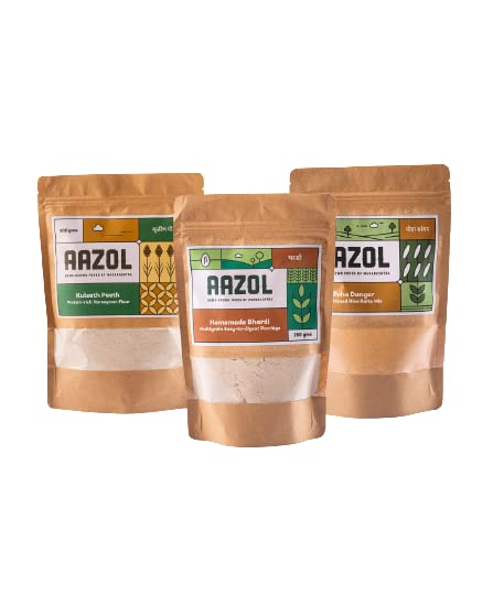 AAZOL Healthy and Delicious Combo Pack of Kuleeth Peeth - Horsegram ...