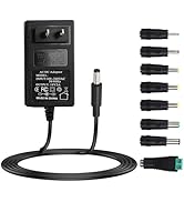 Amazon.com: 18V AC DC Power Supply Adapter 18Volt 1 Amp Charger DC 18V ...