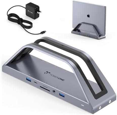 Amazon.com: TobenONE USB C Docking Station Dual 4K Monitor for MacBook ...