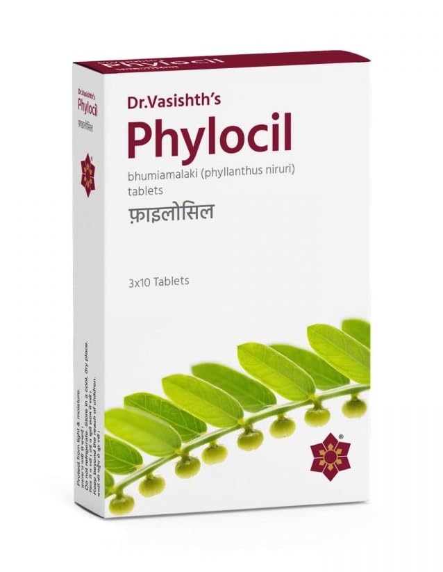 Buy Dr.Vasishth's Phylocil Tablet - Bhumi Amalaki Extract (30 tablets ...