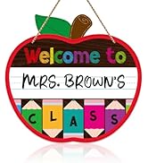 Amazon.com : WaaHome Welcome Sign for Classroom Door Decorations 11.3 ...