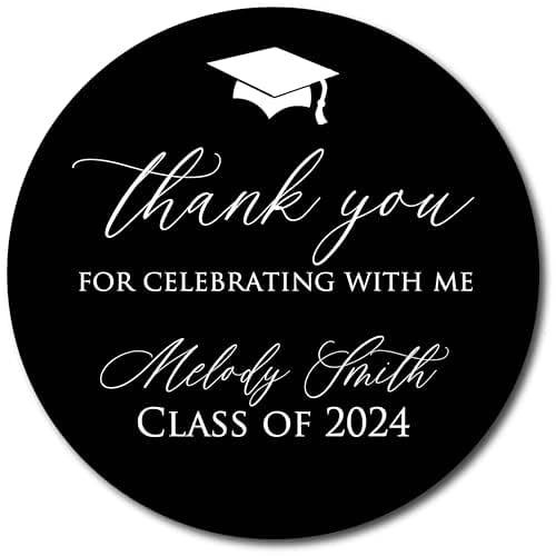 Amazon.com: Graduation Stickers - Graduation Party Stickers Graduation ...