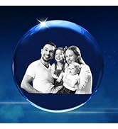 Amazon.com: IFOLAINA Tree of Life Crystal Ball with Lighted Base Laser ...