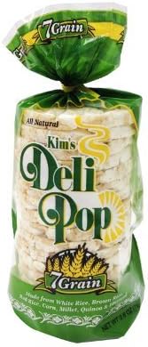 Amazon.com: Kim's Deli Pop Rice Cakes | 7 Grain Gluten Free Formula | 3 Pack | Multigrain ...