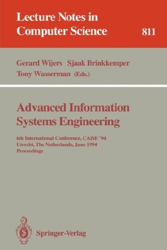 Advanced Information Systems Engineering: 6th International Conference ...