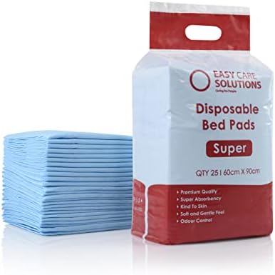 Medokare Incontinence Pads - Pack of 36, 90 x 60 cm Disposable Bed Pads ...