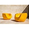 Amazon.com: REZVANI FURNITURE STUDIO Tenjam Moon Chair in Pool Lounge ...
