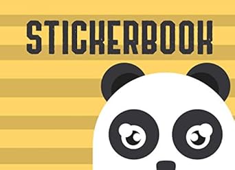 Sticker Book: A great sticker booklet to stick on your favourite ...