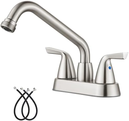 Pacific Bay Treviso Utility Laundry Sink Faucet - Threaded Brass Spout ...