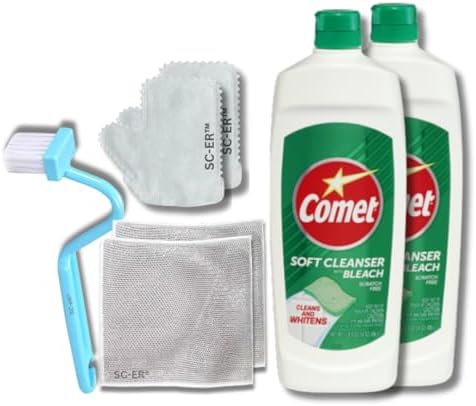 Amazon.com: 2-Pack Comet®' Soft All-Purpose Cleaner Cream Scratch Free ...