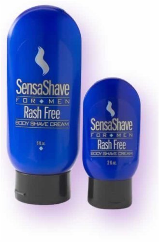 Amazon.com : "Sensa Shave Rash Free Body shave Cream COOCHY FOR MEN, 2 ...