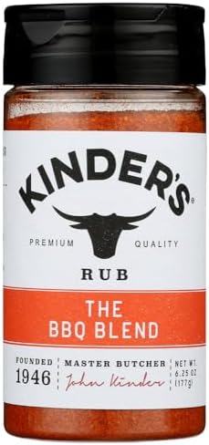 Amazon.com : Kinder's, Rub The BBQ Blend, 6.25 Ounce : Grocery ...