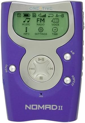 Amazon.com: Creative Labs NOMAD II 64 MB MP3 Player : Electronics