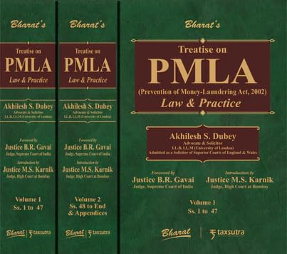 Buy Treatise on PMLA (Prevention of Money-Laundering Act, 2002) Law ...