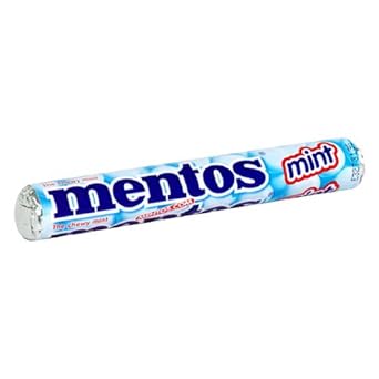 Amazon.com : Mentos Mint Candy, 1.32-Ounce Rolls (Pack of 30) : Grocery ...