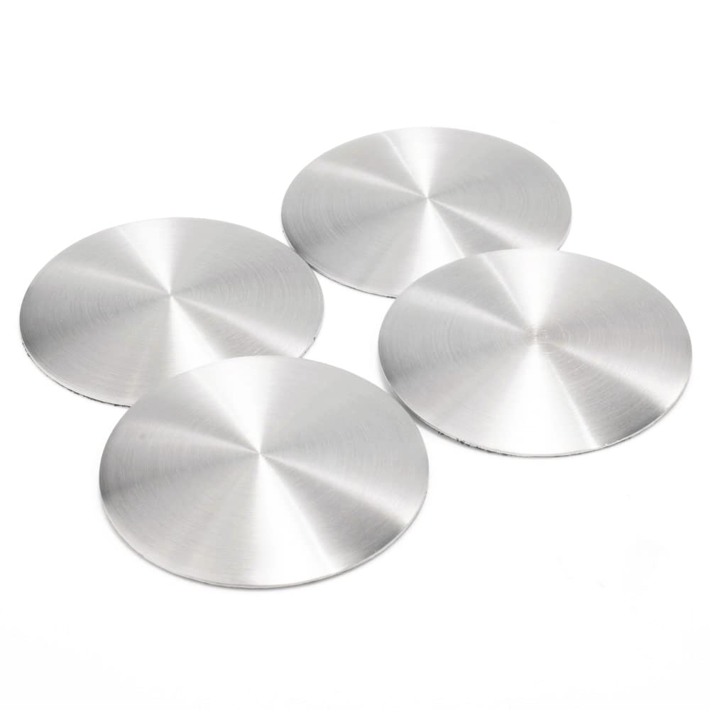 Snapklik.com : 4pcs 56mm/2.2in Wheel Center Caps Stickers Sliver ...