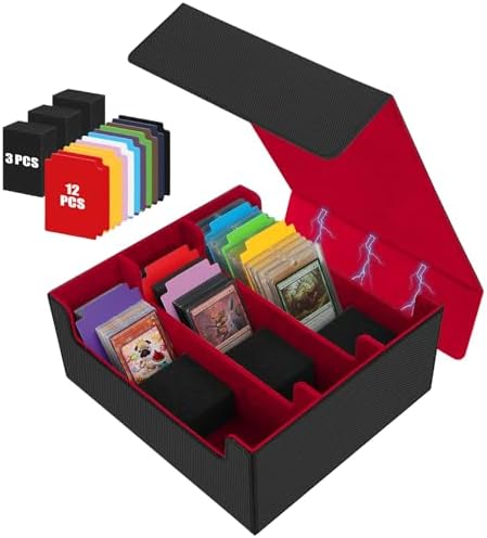 Amazon.com: Card Sorting Tray - Stackable Trading Cards Organizer - 15 ...