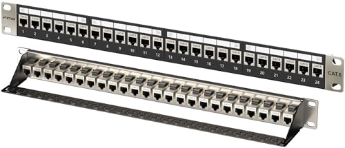Cable Matters UL Listed Rackmount or Wall Mount 1U 24 Port Network ...