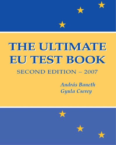 Buy The Ultimate EU Test Book Book Online at Low Prices in India | The ...