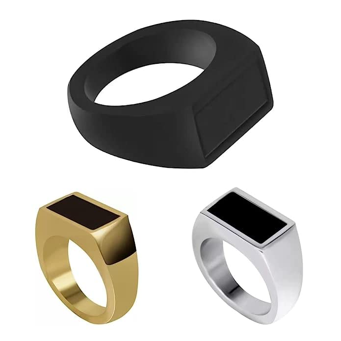 Buy SONI DESIGNS Gift For Boys And Men Style Silver, Black And Gold ...