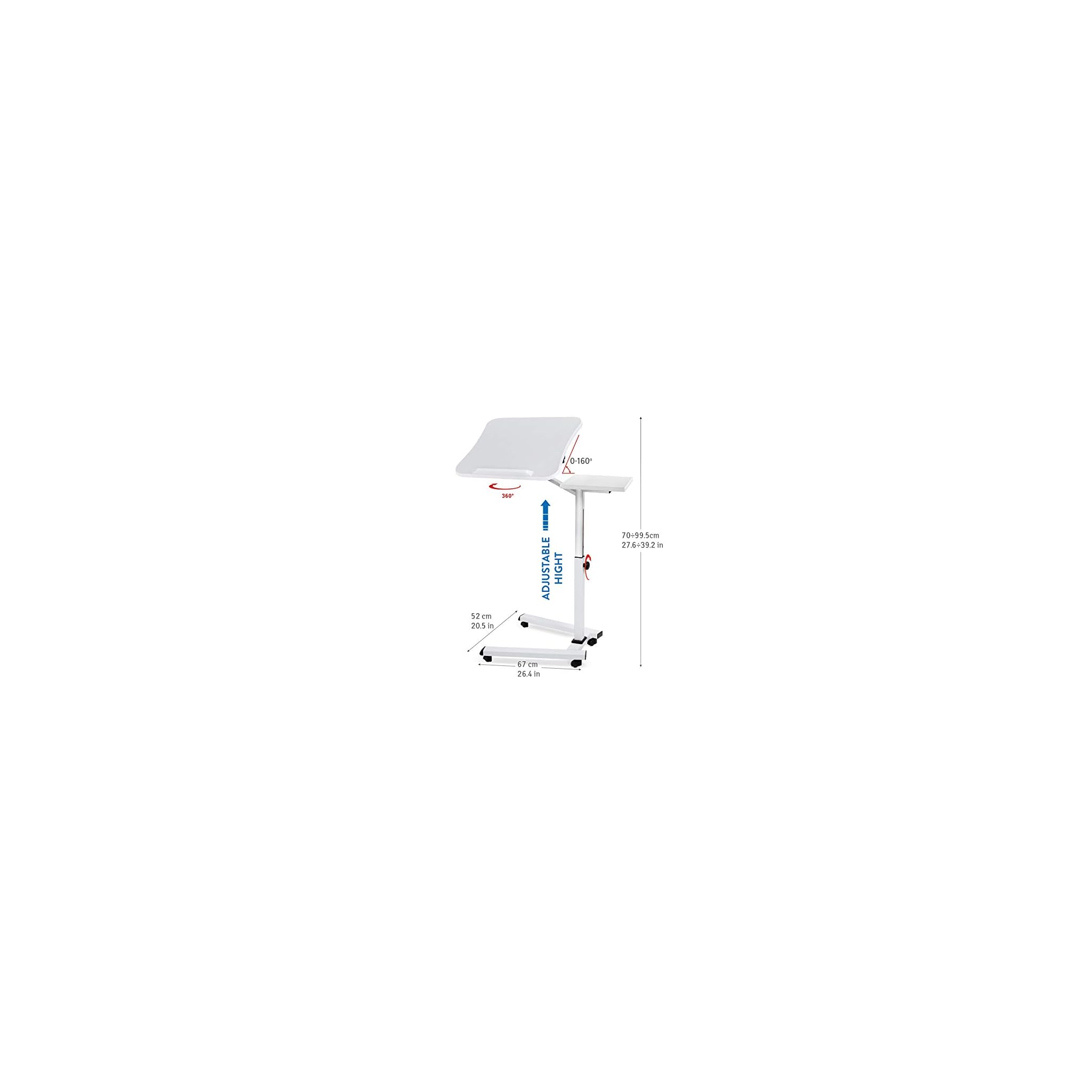 Laptop Stand Desk with Mouse Board - Buy Online UK