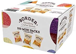 Border Biscuits 100 Luxury Mini Packs with 3 Varieties : Amazon.co.uk ...