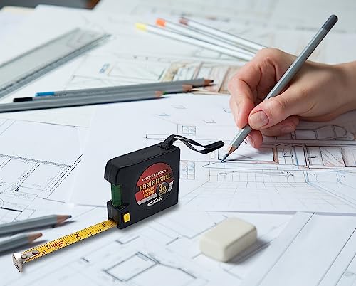 Flexible Tape Measure with Spirit Level, Tape Measure 3m, Self Locking ...