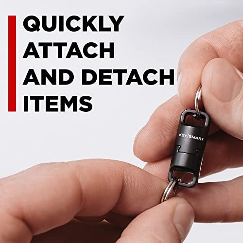 Amazon.com: KeySmart MagConnect Pro - Magnetic Quick Release Keychain ...