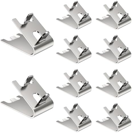 Amazon.com: Refrigerator Shelf Clips, HOSRNOVO 10PCS Heavy Duty ...
