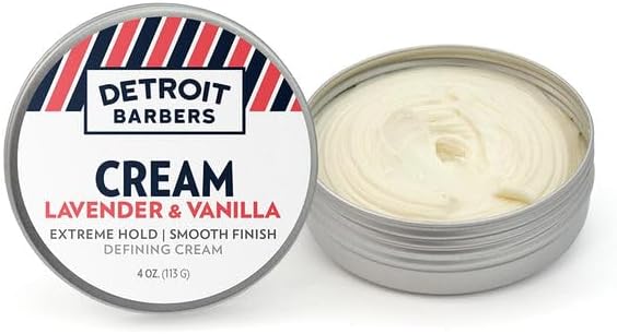 Amazon.com: DETROIT BARBERS Defining Cream Pomade - Hair Styling Pomade ...