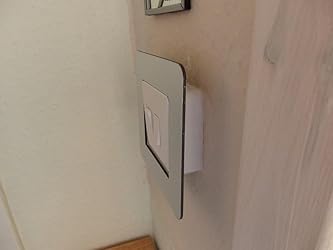 3 Pcs Switch Surround Frame Square Light Switch Cover Sticker Plug ...