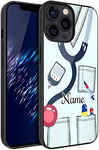 Amazon.com: Personalized Nurse Scrub With Custom Name Phone Case ...