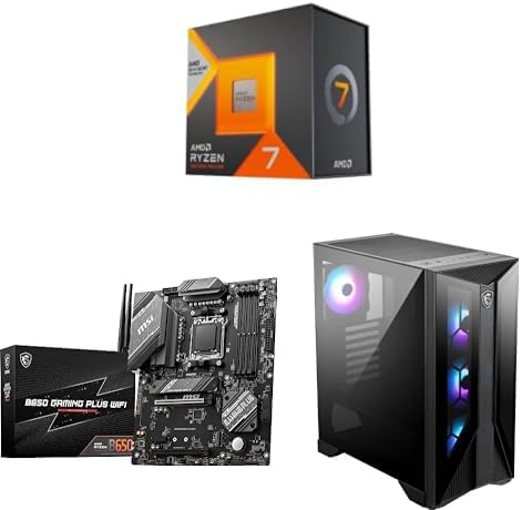 (Bundle) AMD Ryzen 7 7800X3D 8-Core AM5 Processor & MSI B650 Gaming ...