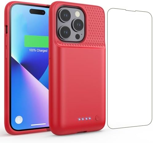 Amazon.com: Ekrist 7500mAh Battery Case for iPhone 13/13 Pro/14 (6.1 ...