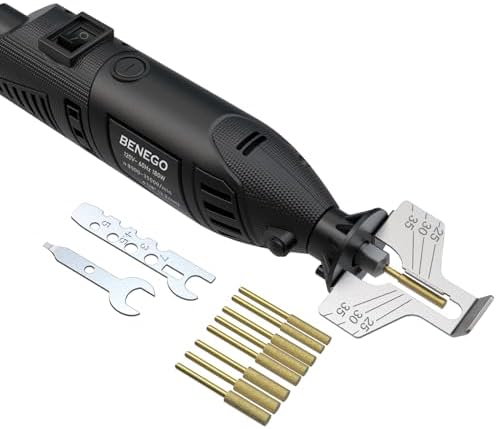 Amazon.com : EzzDoo Cordless Electric Chainsaw Sharpener Kit - Portable ...