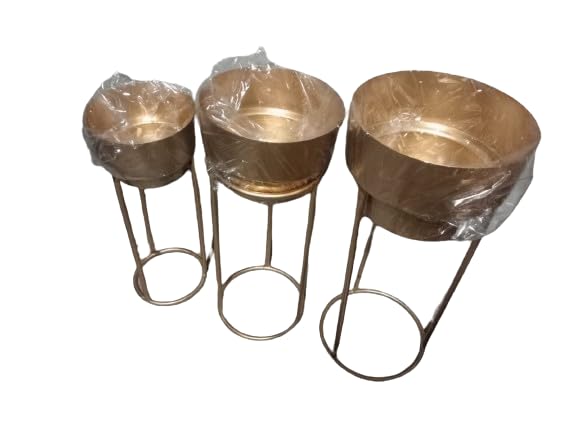 AD Build Solution Metal Flower Pots for Living Room Bedroom | Indoor ...