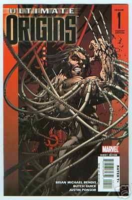 Ultimate Origins #1 Michael Turner Color 1 in 25 Variant [Comic] Brian ...