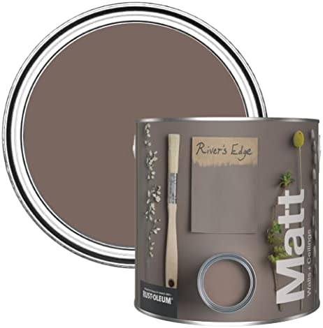 Rust-Oleum Colours Matt Emulsion Wall and Ceiling Paint - Rivers Edge 2 ...