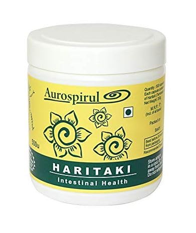 Aurospirul Organic Certified Haritaki Capsules – Intestinal Health ...