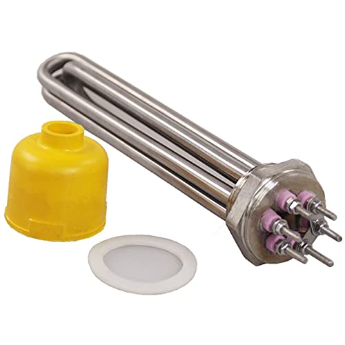 WZJG DN40 Electric Heating Element Immersion 220V/380V Heater 304 ...