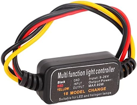 4Pcs Car Flash Strobe Controller, DC9‑26V LED Brake Light Flasher ...